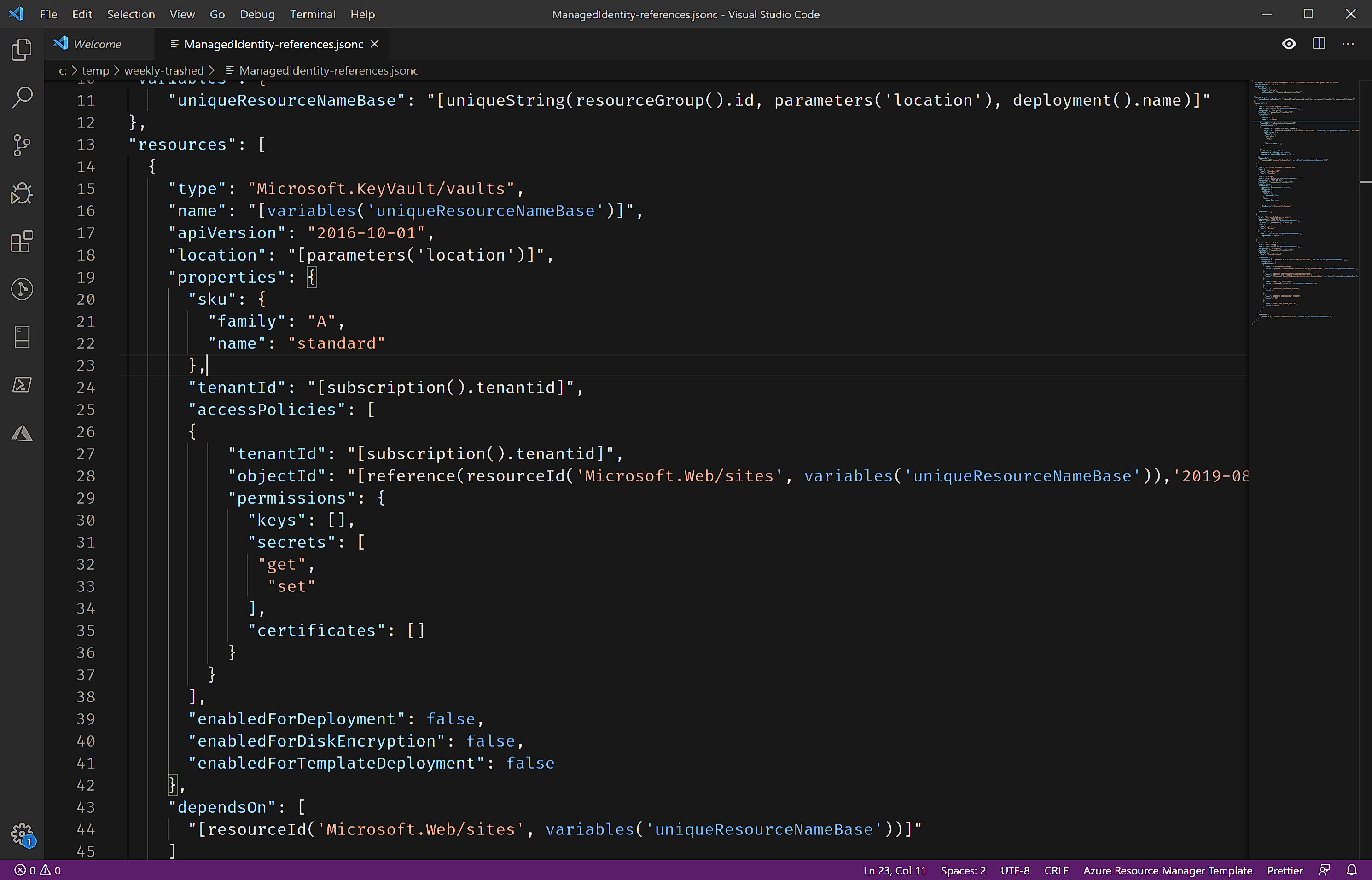 There Is A New Way To Reference Managed Identity In ARM Template