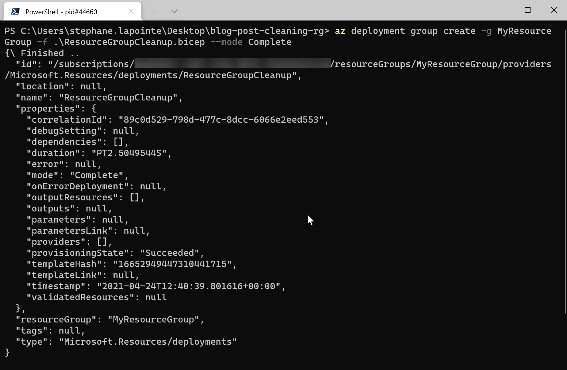 Effective ways to delete resources in a resource group on Azure in 2021